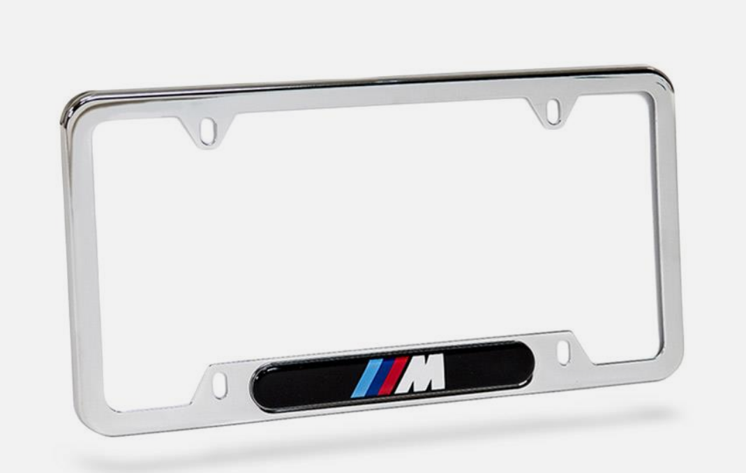 Bmw License Plate Frame M Performance Carbon Fiber License Plate